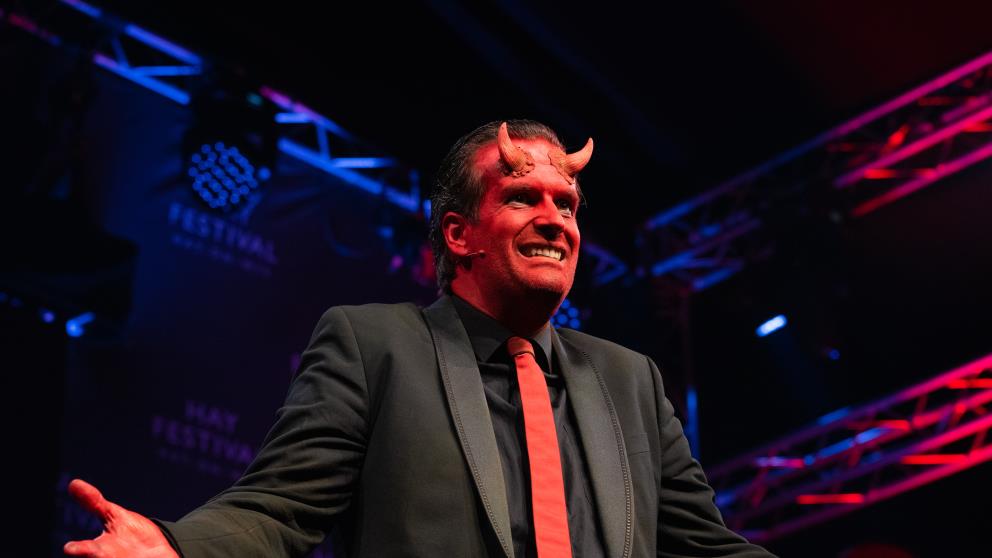 Hay Festival Wales - Devil visits Hay