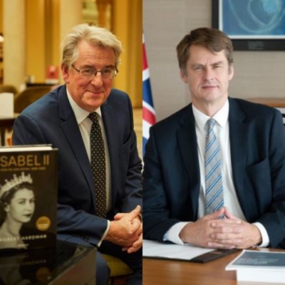 Robert Hardman in conversation with Hugh Elliott - Hay Festival - Hay ...