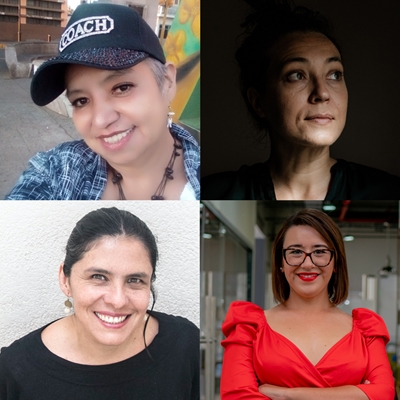 Edith Lendechy García, Zahara Gómez, Bibiana Mendoza and Daniela Rea in ...