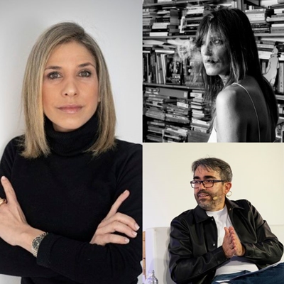 José Peláez, Karina Sainz Borgo and María José Solano in conversation ...