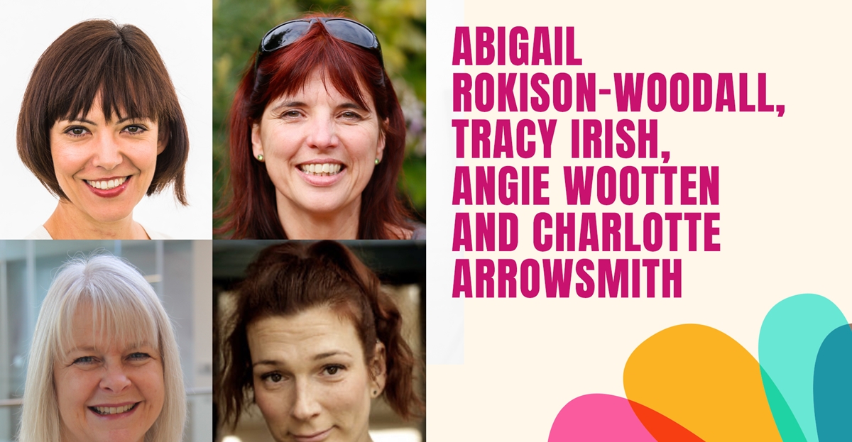 Abigail Rokison-Woodall, Tracy Irish, Angie Wootten and Charlotte ...